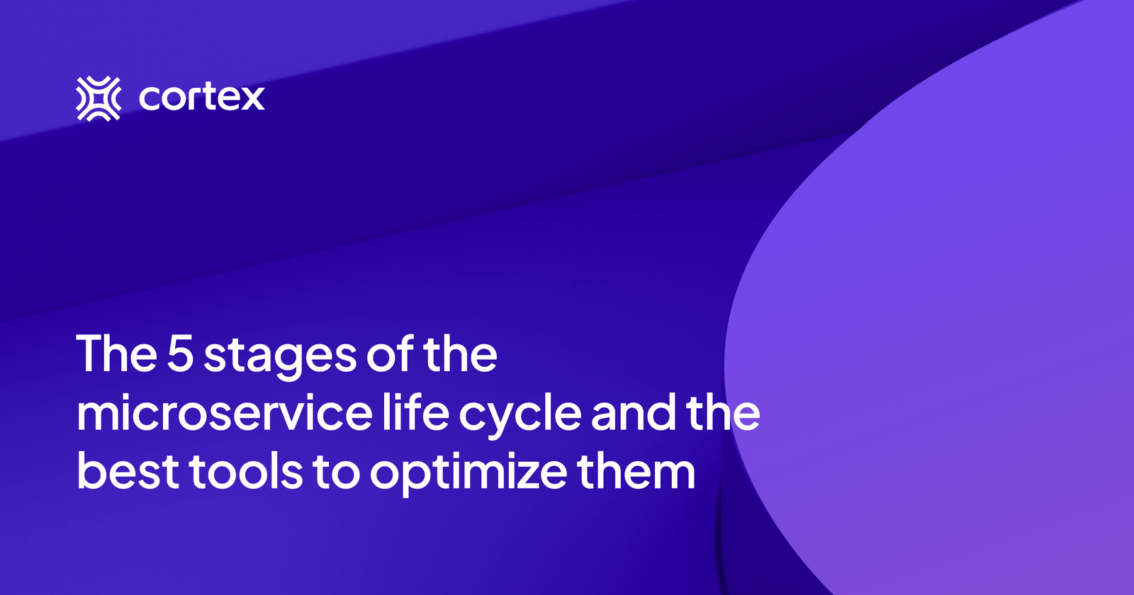 The 5 stages of the microservice life cycle and the best tools to optimize them | Cortex